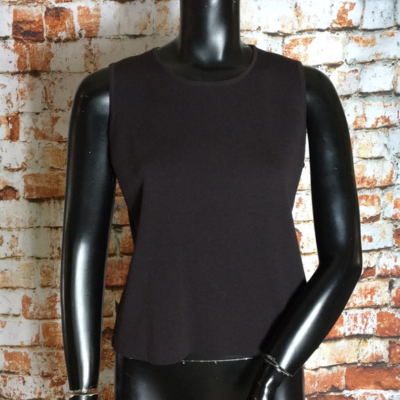 Eileen Fisher | Tops | Eileen Fisher Purpledark Brown Shell | Poshmark